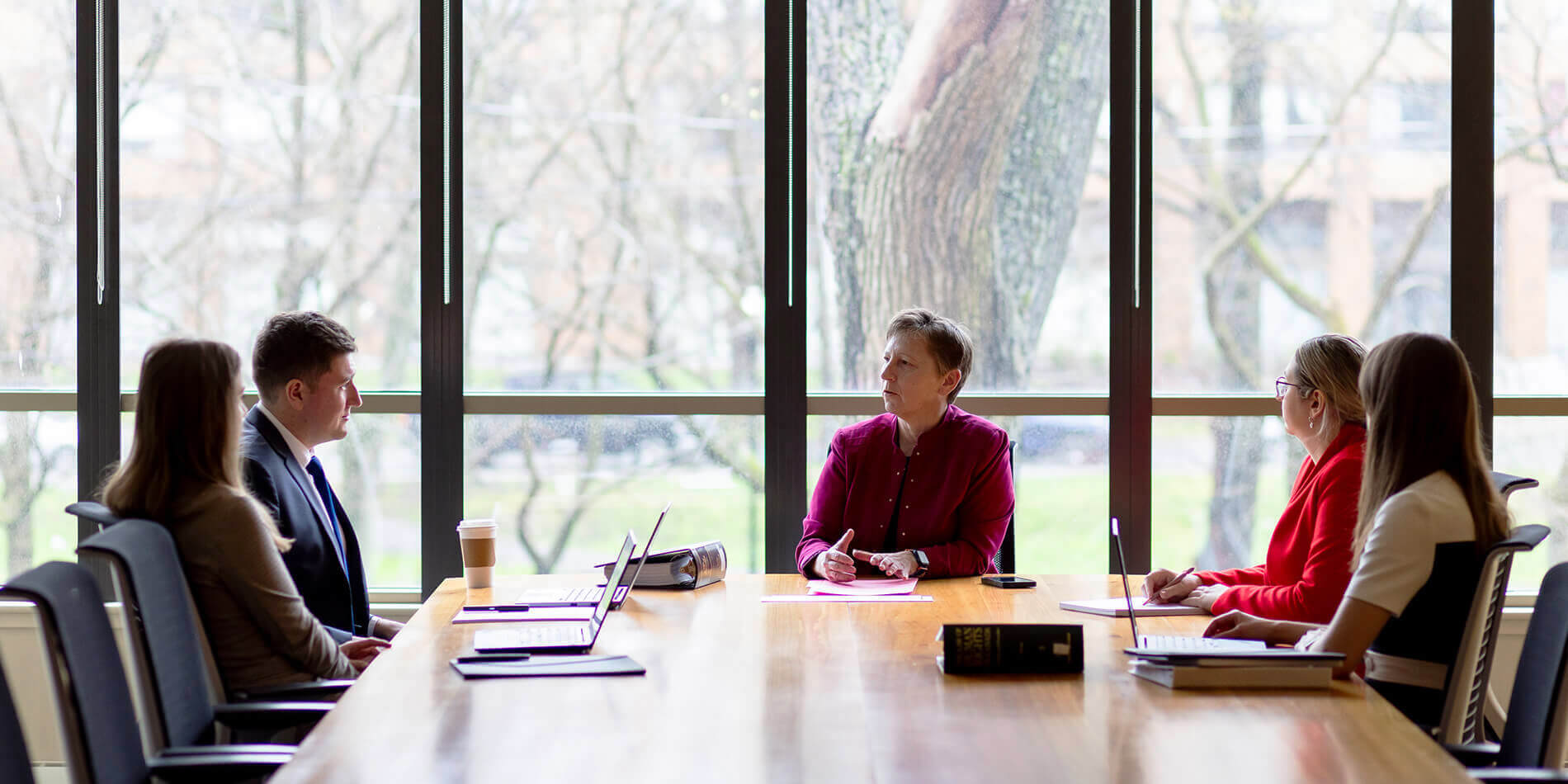 Our Firm - Pink Larkin